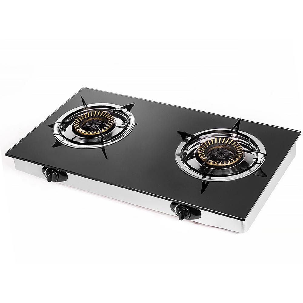 XtremepowerUS 30,000 BTU Portable Propane LPG Stainless Steel Glass ...