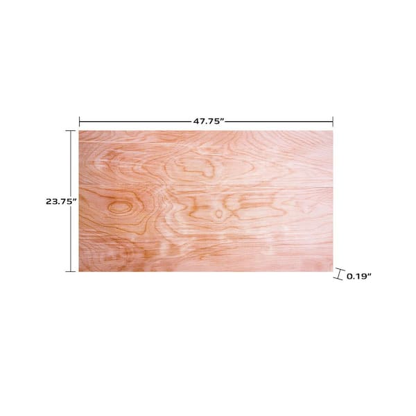 ProWood 3/16 in. x 2 ft. x 4 ft. Underlayment Project Panel 109070 ...
