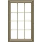 JELD-WEN 28 in. x 54 in. V4500 Right-Hand Casement Vinyl Window With ...