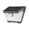 HALO SWL 70-Watt, Bronze, Motion Activated, Outdoor Integrated LED ...