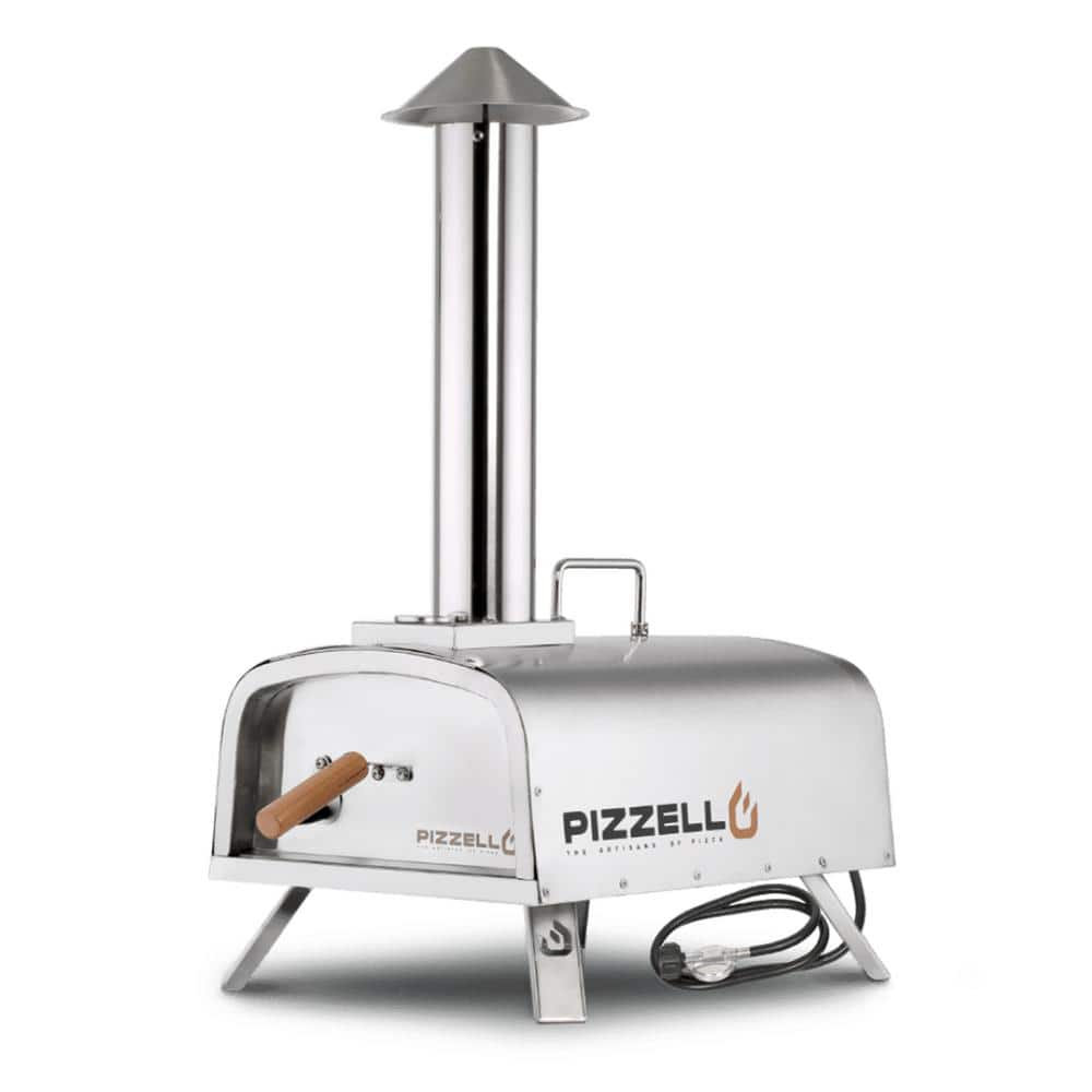 Propane and Wood Fired Stainless Steel Outdoor Pizza Oven Pizza Grill ...