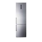 Summit Appliance 24 in. W 11.7 cu. ft. Bottom Freezer Refrigerator in ...