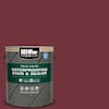 BEHR PREMIUM 1 gal. #S130-7 Cherry Cola Solid Color Waterproofing ...