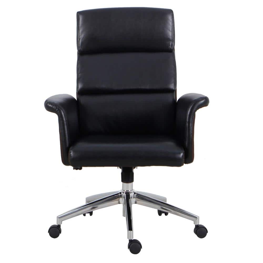 JAYDEN CREATION Casio Black Office Chair for Living Room and Office ...