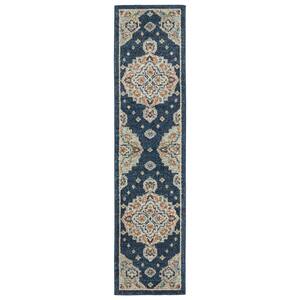 Mohawk Home Laughton Blue 7 ft. 10 in. x 10 ft. Area Rug 848026 - The ...