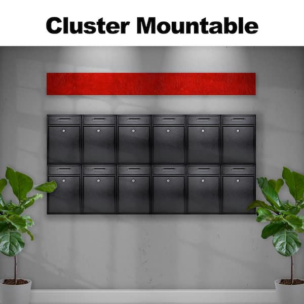 Wall Mounted Office Mailboxes Commercial Furniture Cast Iron Wall