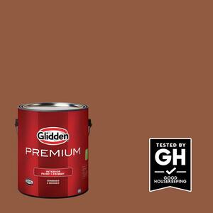Glidden Diamond 1 gal. PPG1068-7 Spiced Cider Ultra-Flat Interior Paint ...