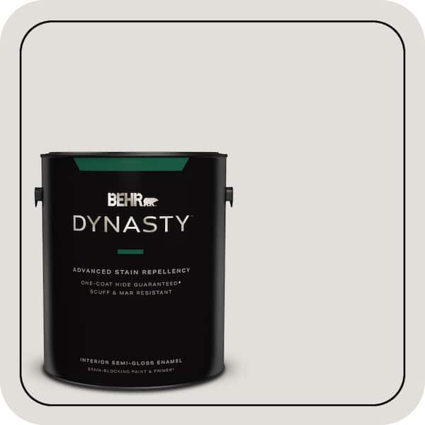 BEHR DYNASTY 1 gal. #PWN-63 Abalone Shell Semi-Gloss Enamel Interior ...