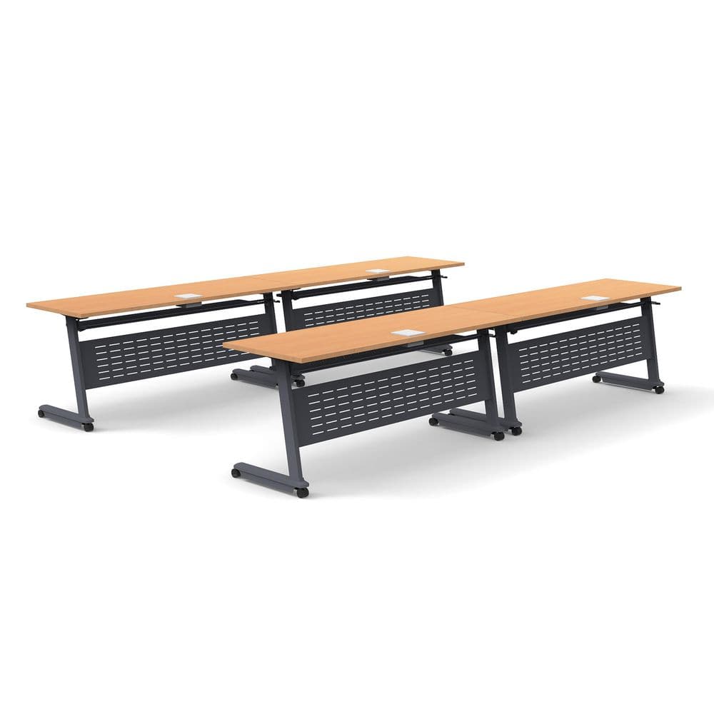 TITAN Training Seminar Tables 8 person 144 in W x 96 in D Rectangular ...