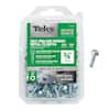 Teks #10 x 3/4 in. External Hex Flange Hex-Head Self-Drilling Screws ...