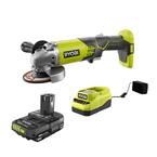 RYOBI ONE+ HP 18V Brushless Cordless 4-1/2 in. Angle Grinder (Tool Only ...
