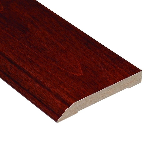 HOMELEGEND High Gloss Birch Cherry 1/2 in. Thick x 3-1/2 in. Wide x 94 ...