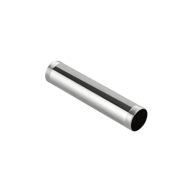 Everbilt 1-1/4 in. x 6 in. Chrome-Plated Brass Double Threaded-Joint ...