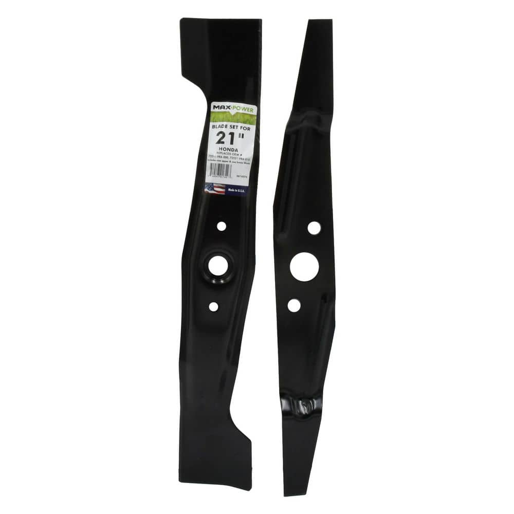 MaxPower MaxPower's 561657B 2 Blade Set for 21" Honda Mowers, Replaces ...