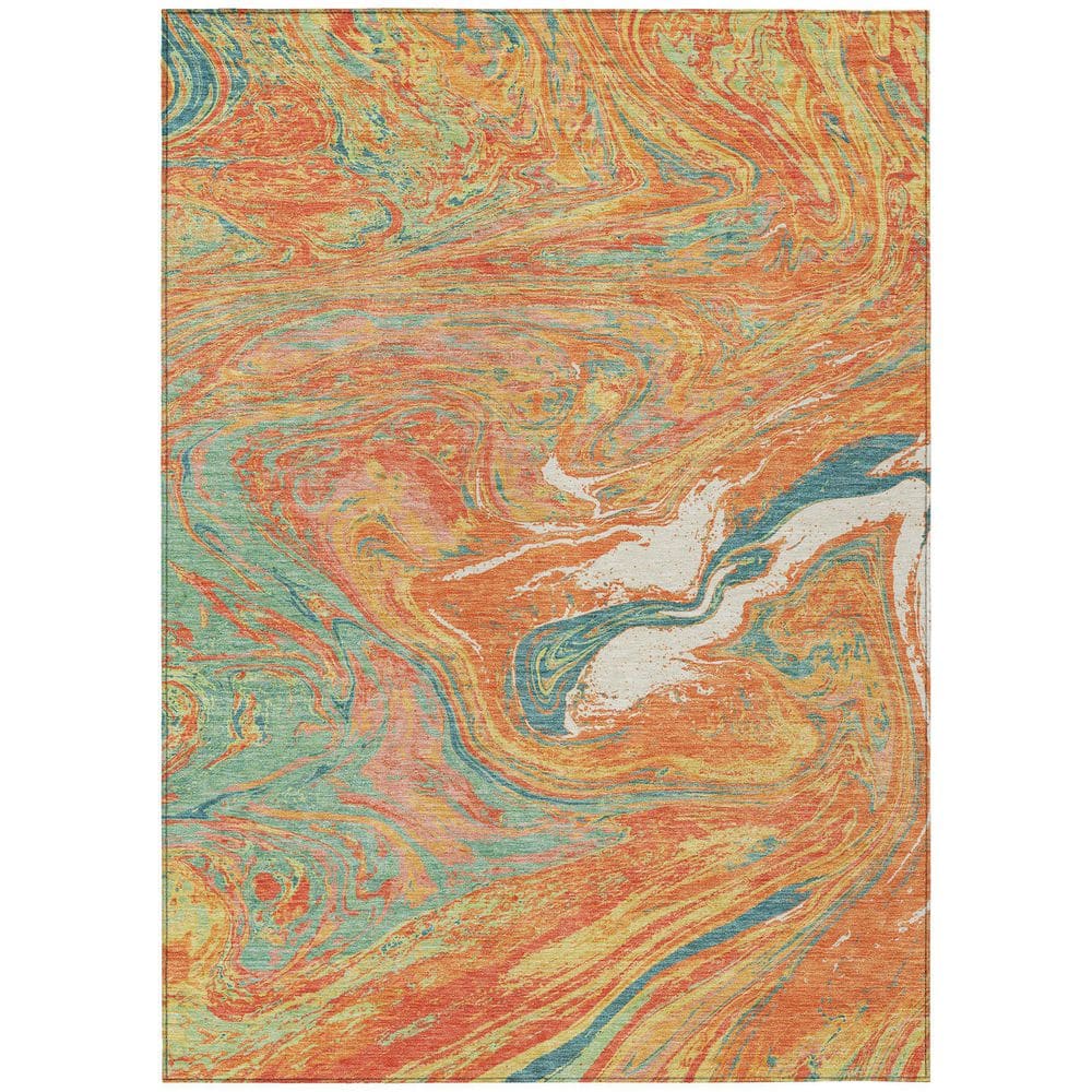 Addison Rugs Chantille Machine Washable Indoor/Outdoor Abstract ACN1061 ...