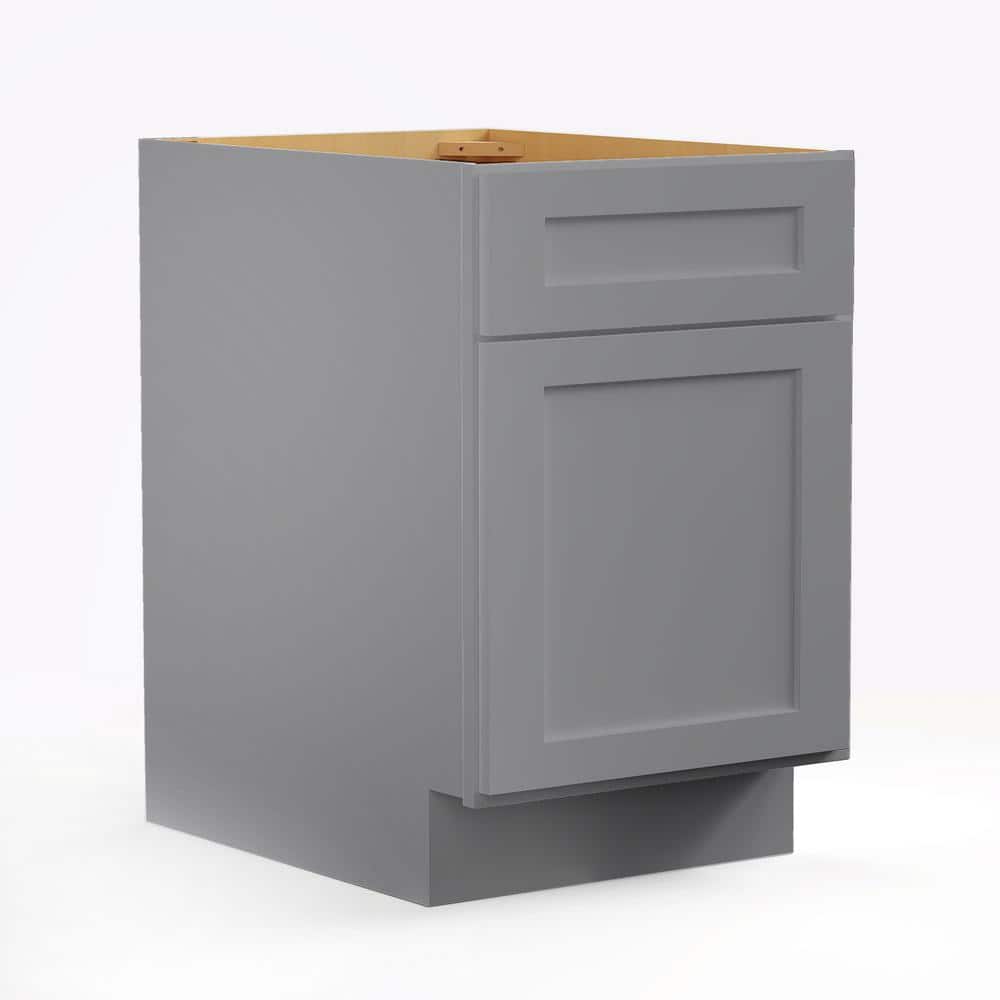 Hausvita 18 in. W x 21 in. D x 29.5 in. H in Shaker Grey Plywood ...