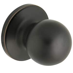 Defiant Simple Series Ball Aged Bronze Hall and Closet Door Knob EVTWX730B - The Home Depot