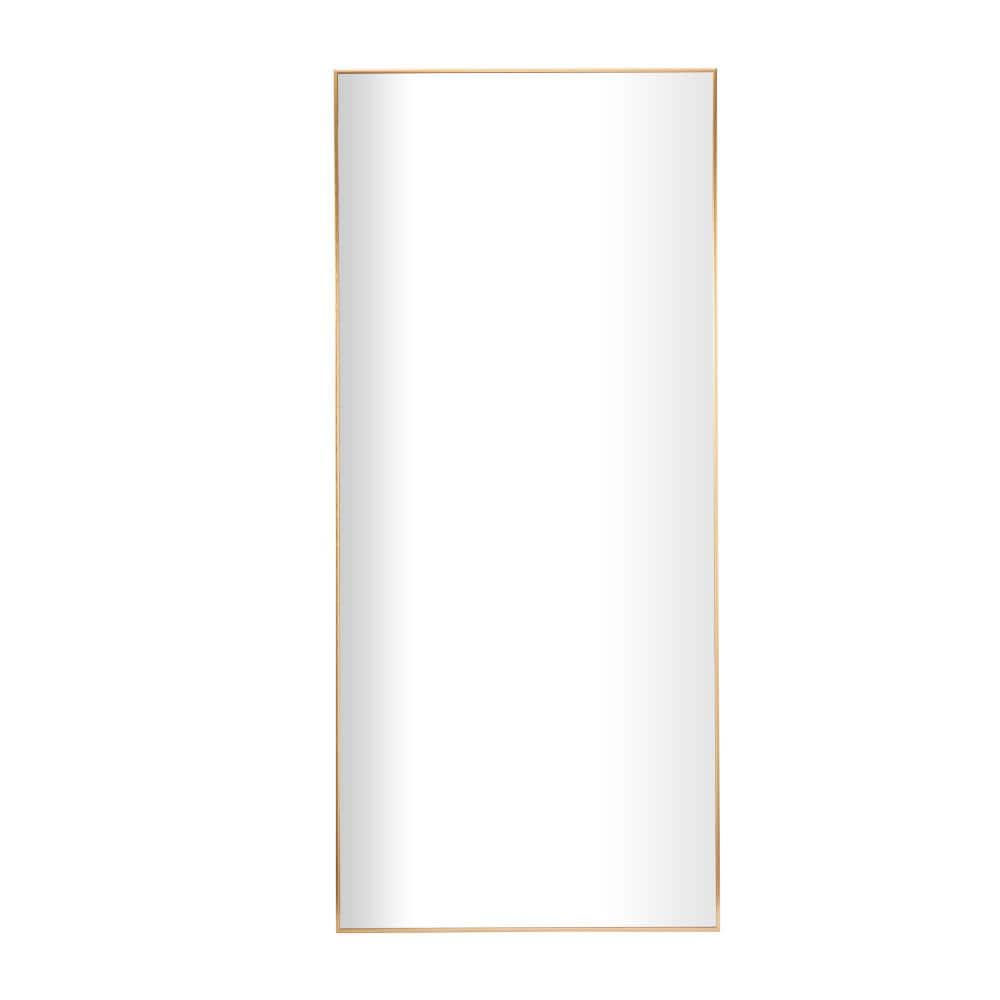 CosmoLiving by Cosmopolitan 71 in. x 32 in. Rectangle Framed Gold Wall ...