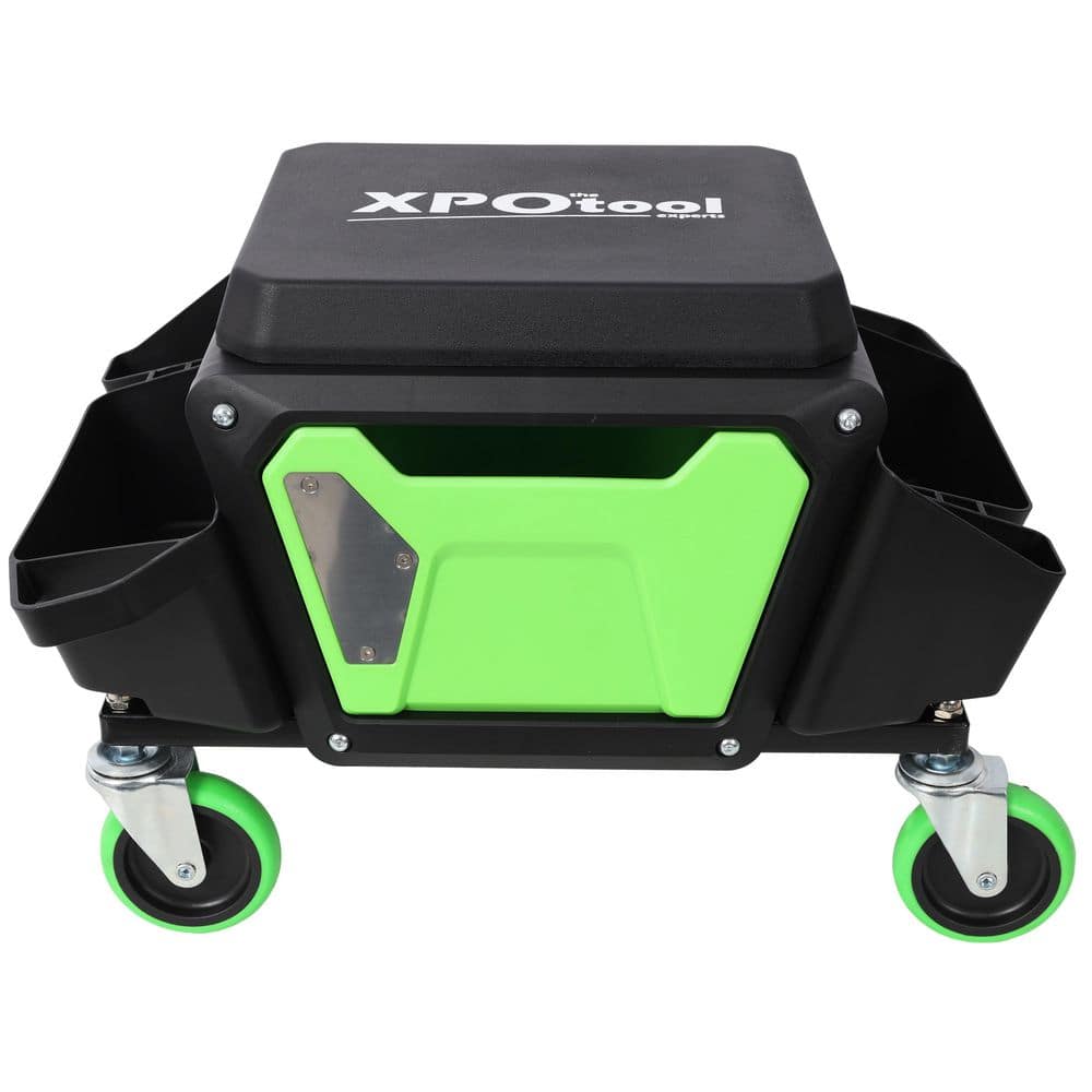 Busdays Heavy Duty Mechanic Stool with 330 lbs. Load Capability, Garage ...