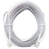 GE 50 ft. Ultra-Thin Phone Line Cord - White 76325 - The Home Depot