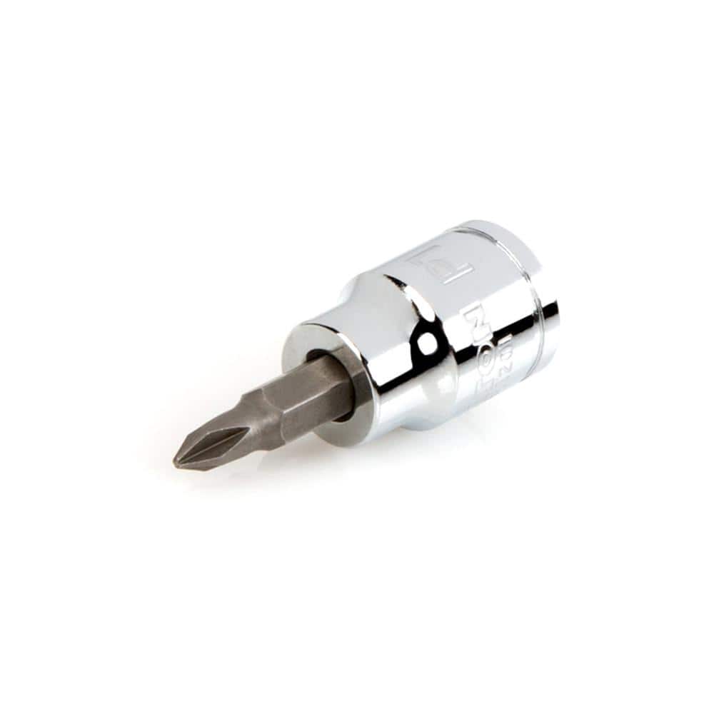 TEKTON 3/8 in. Drive x #1 Phillips Bit Socket SHB11201 - The Home Depot