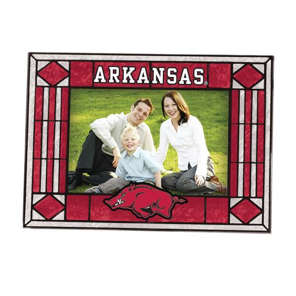 The Memory Company NCAA 4 in. x 6 in. Gloss Multicolor Art Glass ...