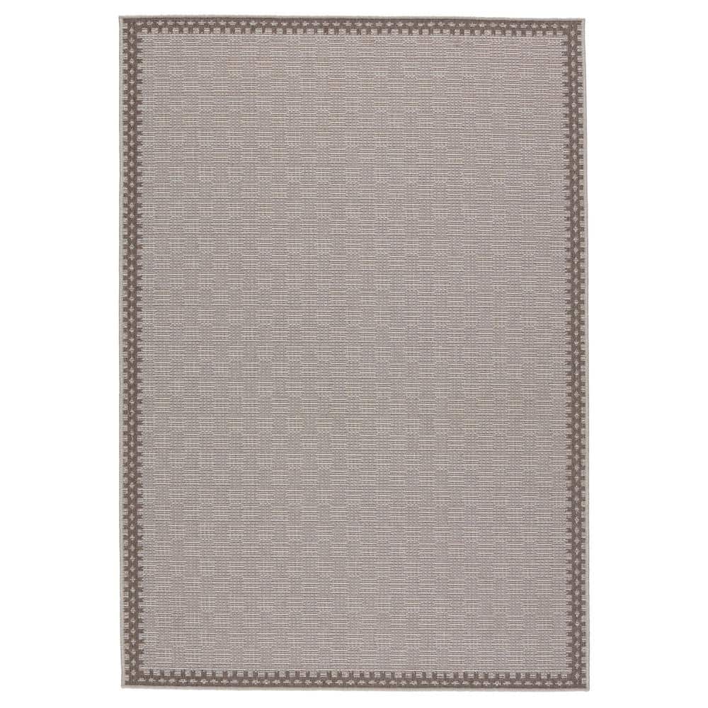 VIBE BY JAIPUR LIVING Tiare Gray/Taupe 5 ft. 3 in. x 7 ft. 6 in ...