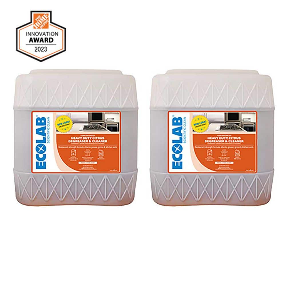 Reviews for ECOLAB 3.5 Gal. Heavy Duty Citrus Degreaser Concentrate ...