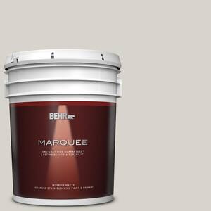 BEHR MARQUEE 1 gal. #PPU25-10 Soft Secret Matte Interior Paint & Primer ...