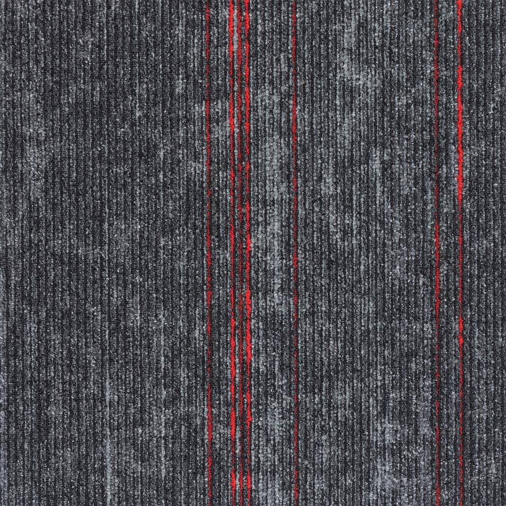 Mohawk Elite - Ruby Edge - Gray Commercial/Residential 24 x 24 in. Glue ...