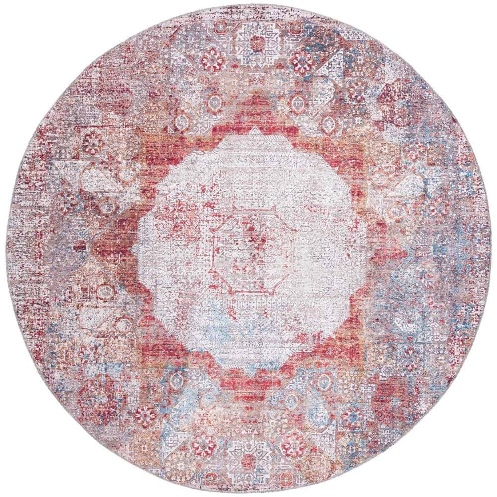 Unique Loom Yara Nayer Multi 7 ft. 10 in. x 7 ft. 10 in. Area Rug ...