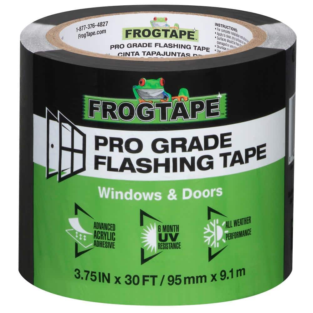 FrogTape Pro Grade 3.75 in. x 30 ft. Advanced Acrylic Adhesive Flashing ...
