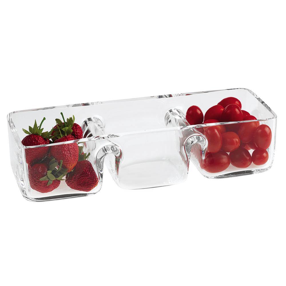Badash Crystal 12 in. x 4.5 in. Hostess European Mouth Blown Lead Free ...