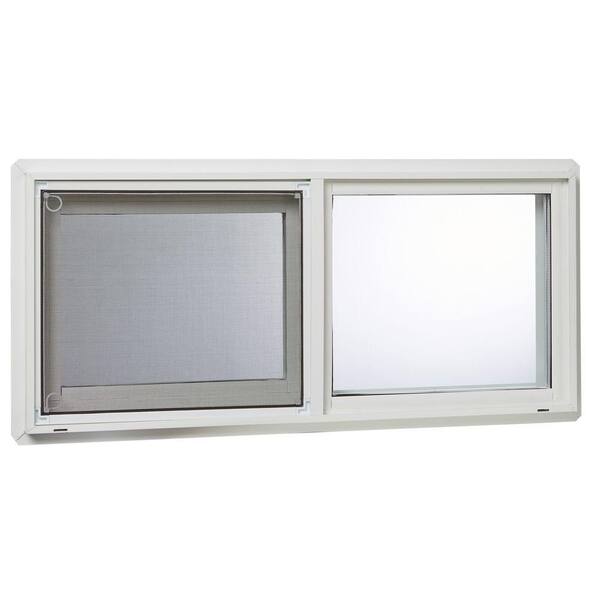 TAFCO WINDOWS 31.75 in. x 13.75 in. 60001 Series Left-Hand Slider Vinyl ... TAFCO WINDOWS 31.75 in. x 13.75 in. 60001 Series Left-Hand Slider Vinyl ...