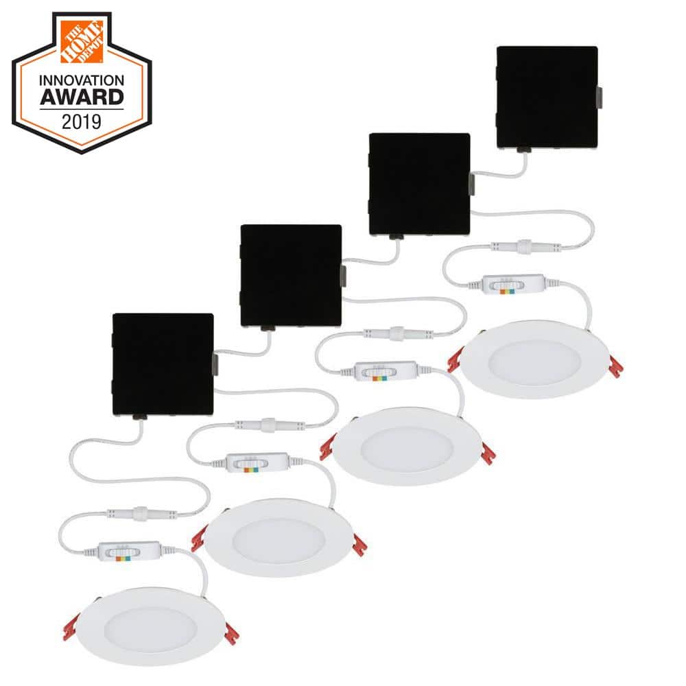 Commercial Electric 4 in. Selectable New Construction and Remodel ...