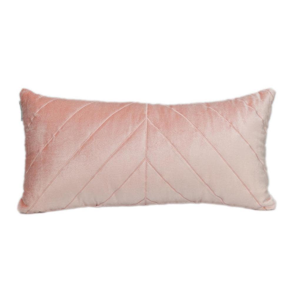 PARKLAND COLLECTION Tobyn Transitional Quilted Pink Throw Pillow ...