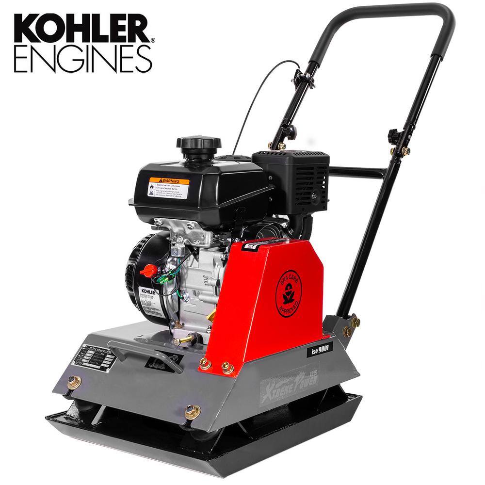 Xtremepowerus 6 Hp 208 Cc Kohler Gas Engine Walk Behind Vibratory