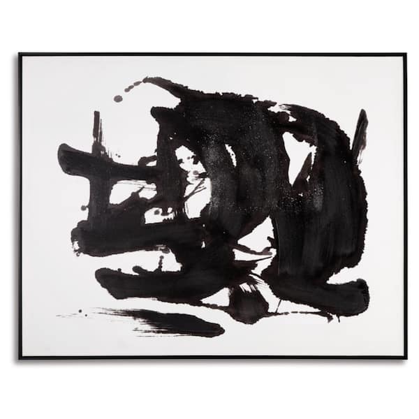 Signature DESIGN BY ASHLEY Egonsboro Framed Abstract Wall Art 39 in. x ...