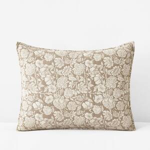 The Company Store Company Cotton Kyla Floral Quilted Moss Cotton ...