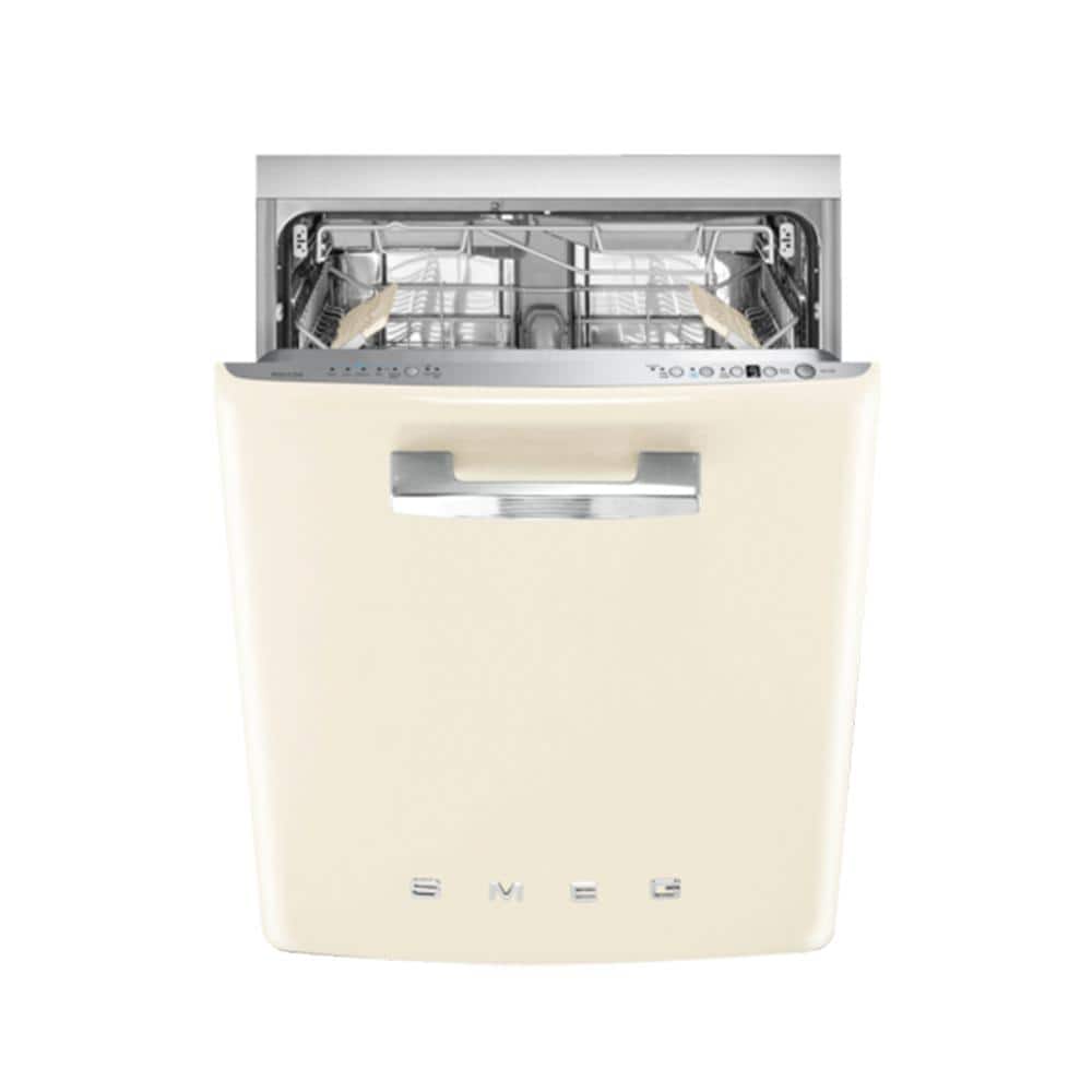 smeg Retro 24" Prefinished w/FlexiDUO. (10+ programs, Planetarium wash). Cream STU2FABCR2 - The ...