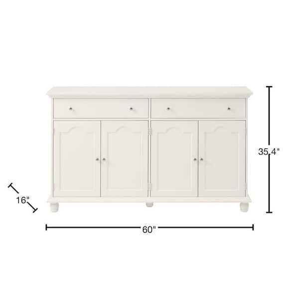 Harwick antique white buffet store