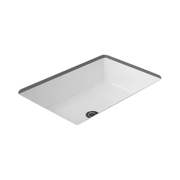 DEERVALLEY 20.87 in. x 14.72 in. Rectangular Undermount Bathroom Sink ...