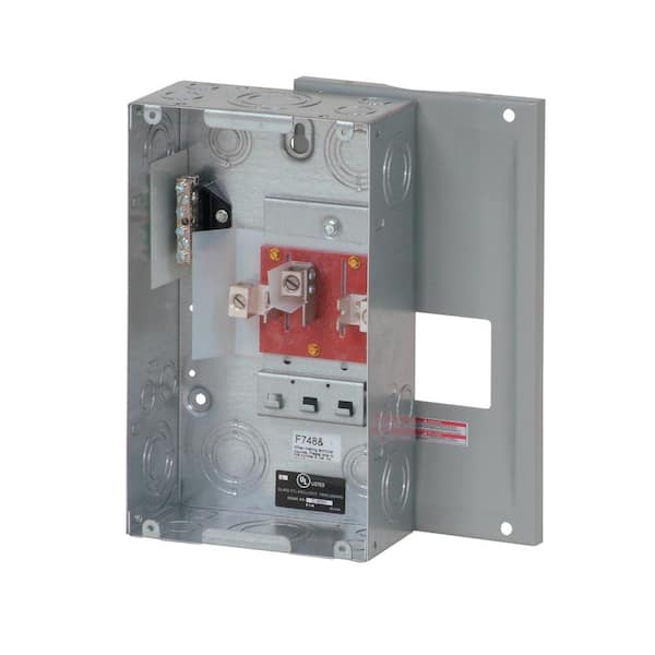 Eaton 100 Amp 3-Space/Circuit Type BR 3 Phase Main Lug Load Center ...