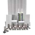 MyMINIGLASS MyMINI 6 in. x 6 in. x 3 in. Glass Block Installation Kit ...