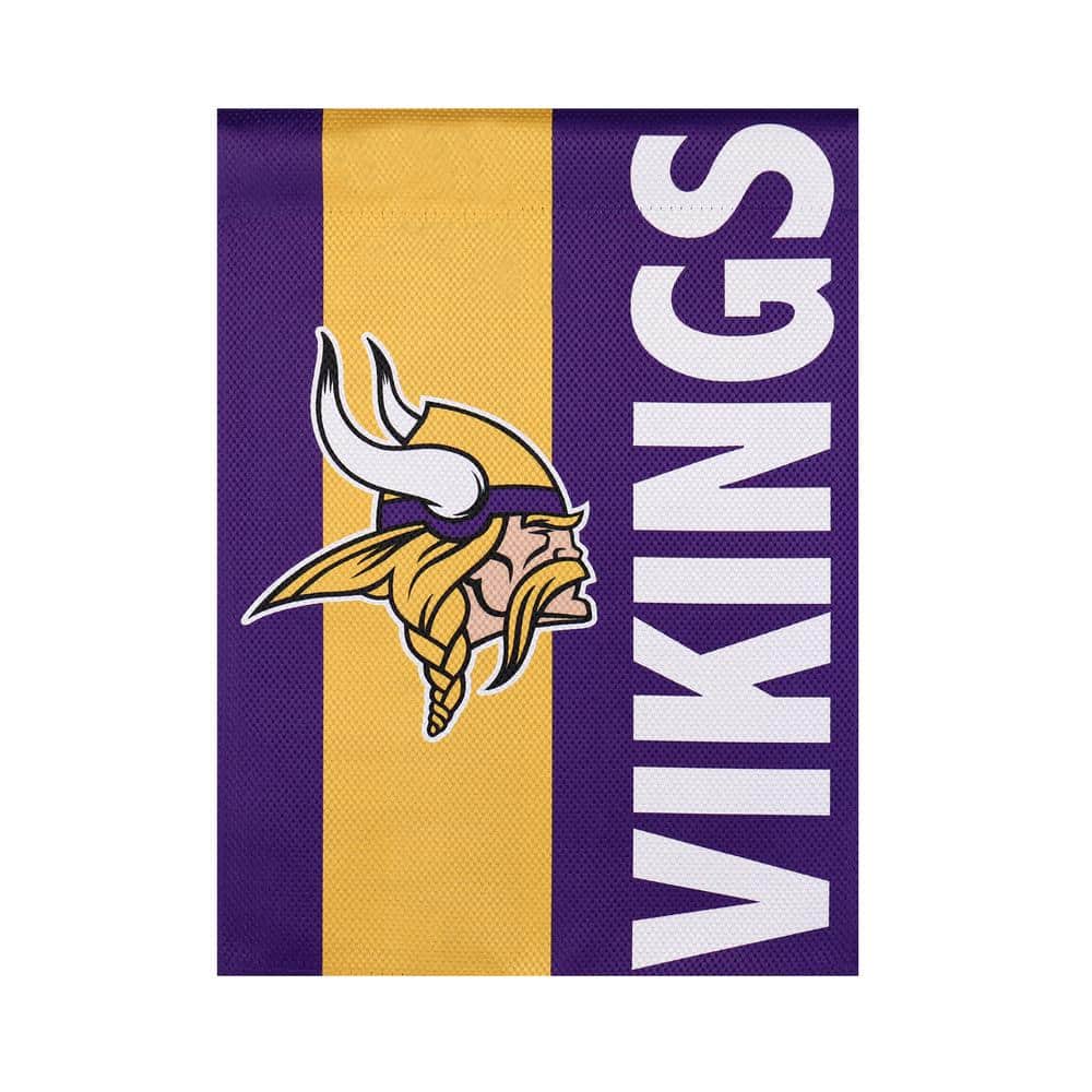 Fan Essentials 12 in. x 18 in. Minnesota Vikings Garden Flag ...
