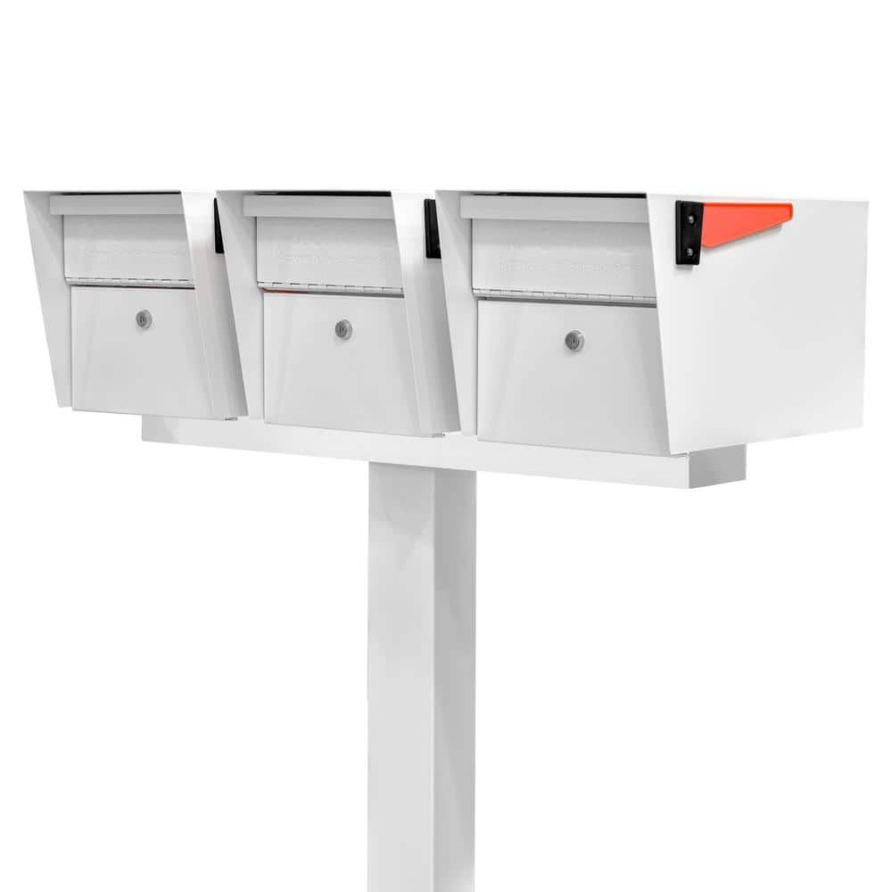 Mail Boss 3 Way Spreader Bar, Alpine White 7139 - The Home Depot