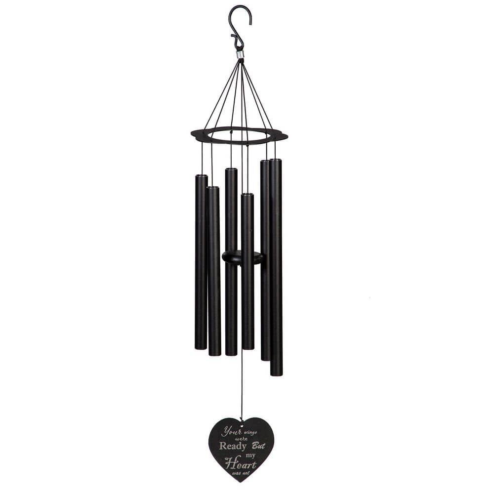 Evergreen 30 in. Avria Hand Tuned Wind Chime, in.Your Wings were Ready ...