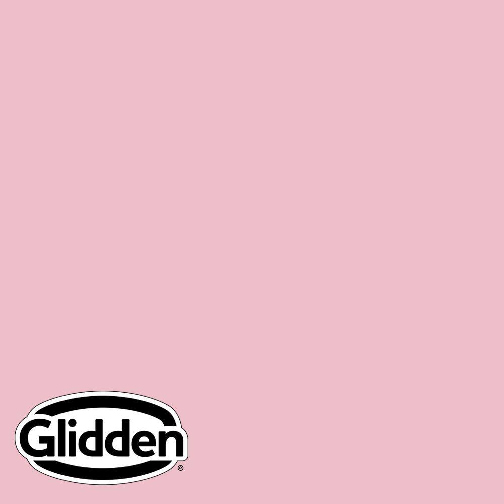 Glidden Premium 5 gal. PPG1183-3 Rose Melody Satin Exterior Latex Paint ...