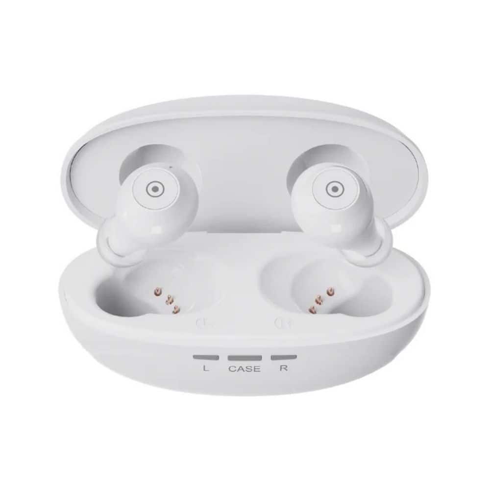 Ceretone Fusion Rechargeable OTC Hearing Aids White Earbud & In-Ear ...