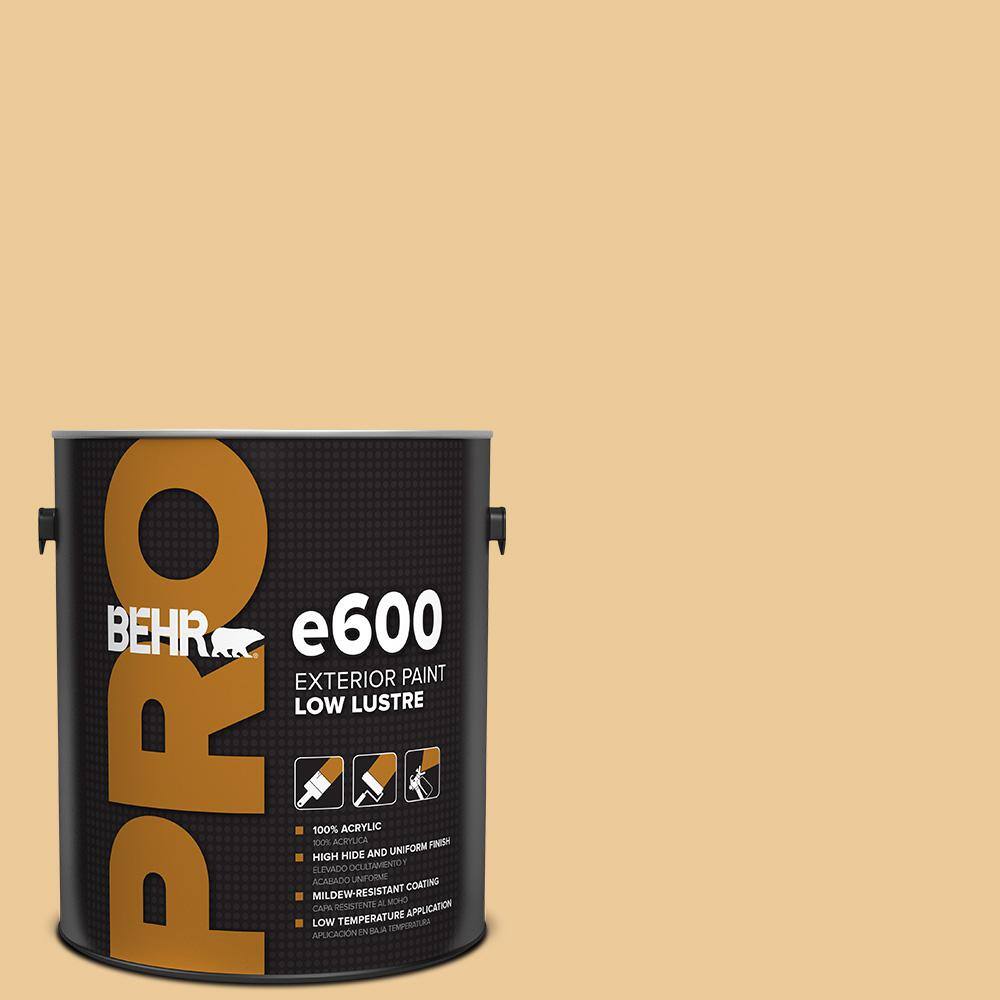 BEHR PRO 1 gal. #M270-4 Filtered Moon Low Luster Exterior Paint PR62001 ...